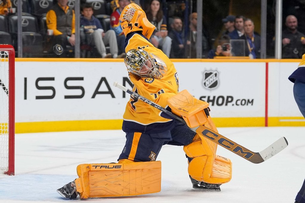 Michael Bunting leads the Nashville Predators past the Calgary Flames 4 ...