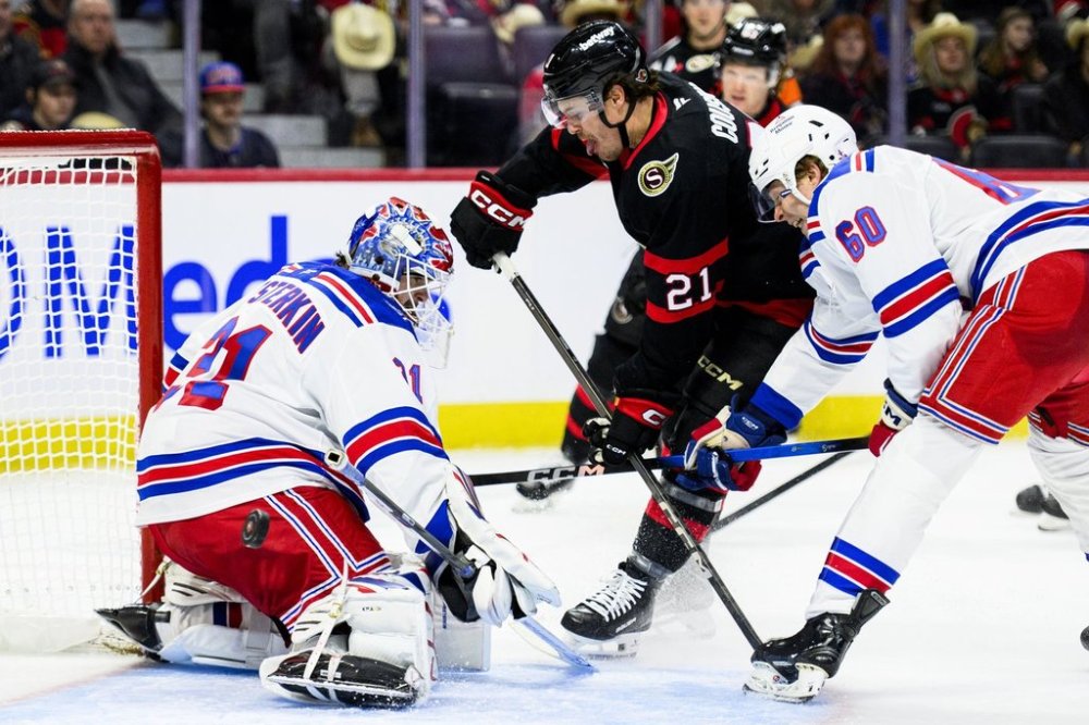 Panarin scores empty-net goal to lift Rangers to 4-2 win over Senators ...