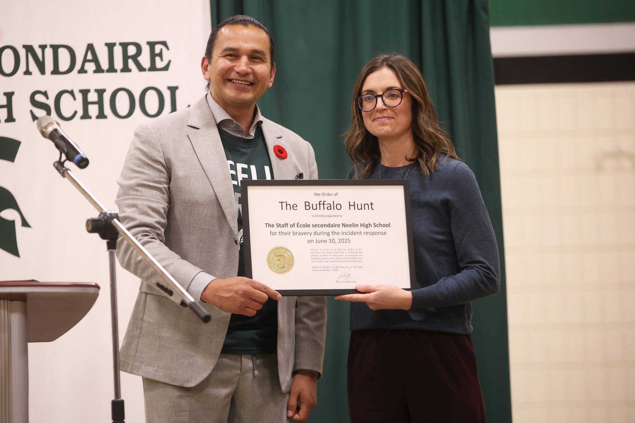 Neelin staff receive province’s ‘highest honour’ – Brandon Sun
