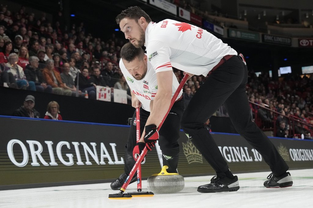 Gallant Strides: Curling double duty has its advantages at the Winter ...