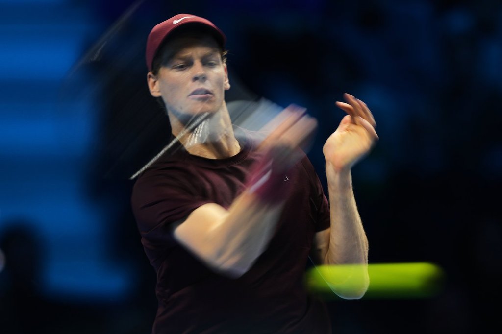 Sinner opens ATP Finals title defense by beating Auger-Aliassime ...