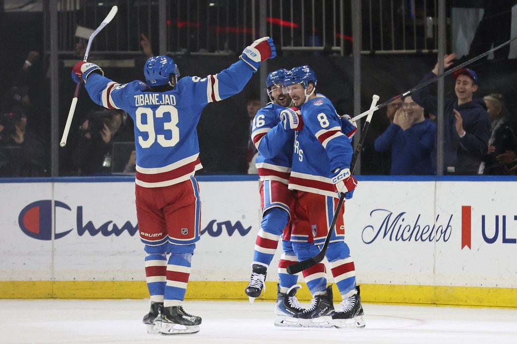 Miller scores twice, including OT winner, as Rangers edge Canadiens 5-4 ...