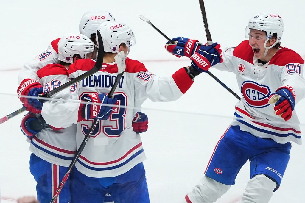 Hutson’s first career OT goal gives Canadiens 4-3 win over struggling ...