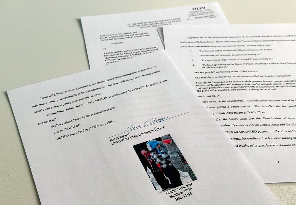 Judge orders US to release 5-year-old Liam Conejo Ramos and his dad ...