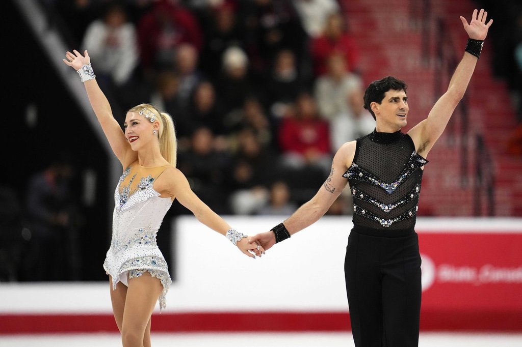 Gilles, Poirier lead after rhythm dance at Canadian figure skating ...