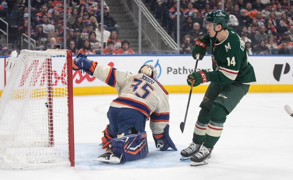 Hughes posts two points, Minnesota Wild trounce Edmonton Oilers 7-3 ...