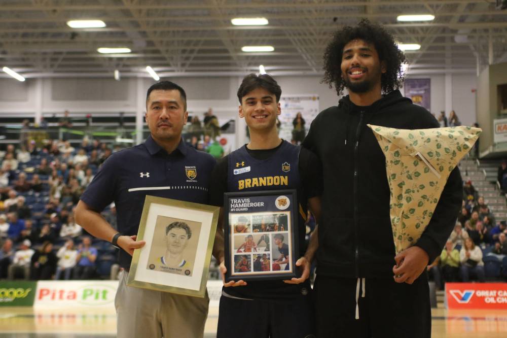 Captain Hamberger pushes through grief for Bobcats – Brandon Sun