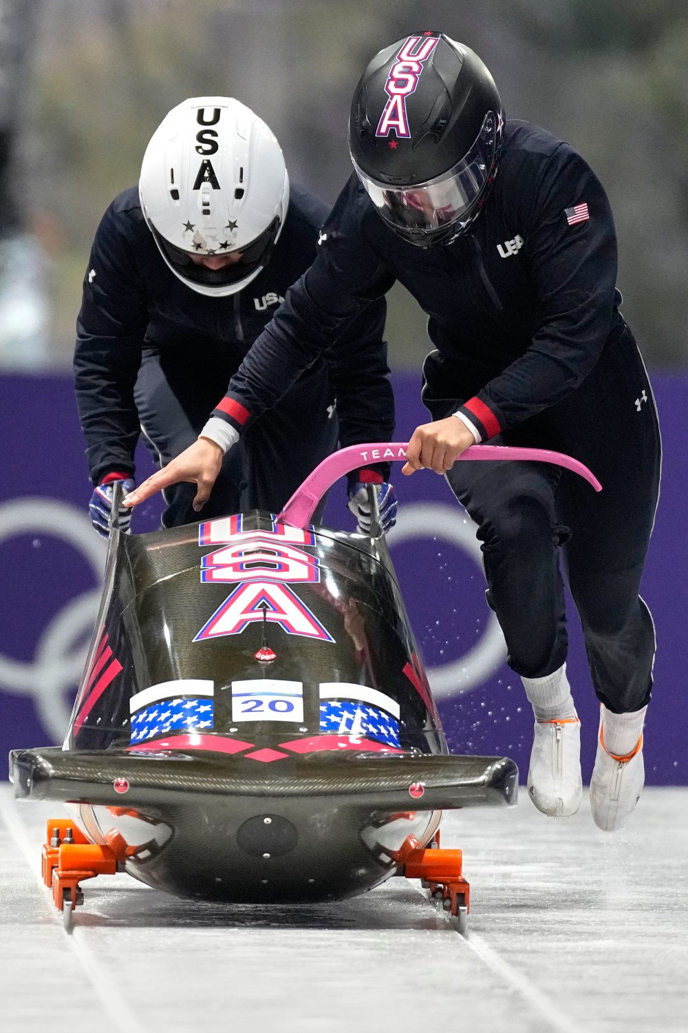 Azaria Hill embraces her family’s Olympic legacy in bobsled debut at ...