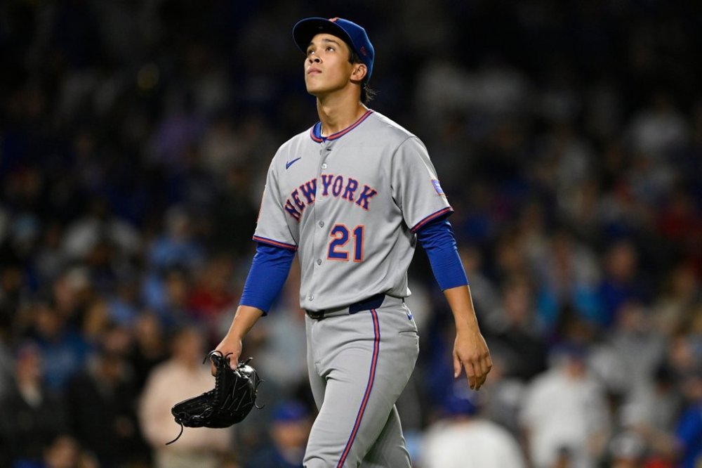Mets option prized Canadian pitching prospect Jonah Tong to minor ...