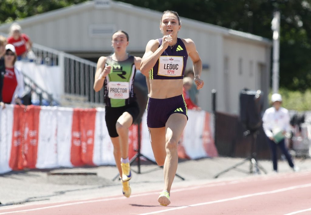 Audrey Leduc, Aaron Brown claim 200m titles at Canadian track and field ...