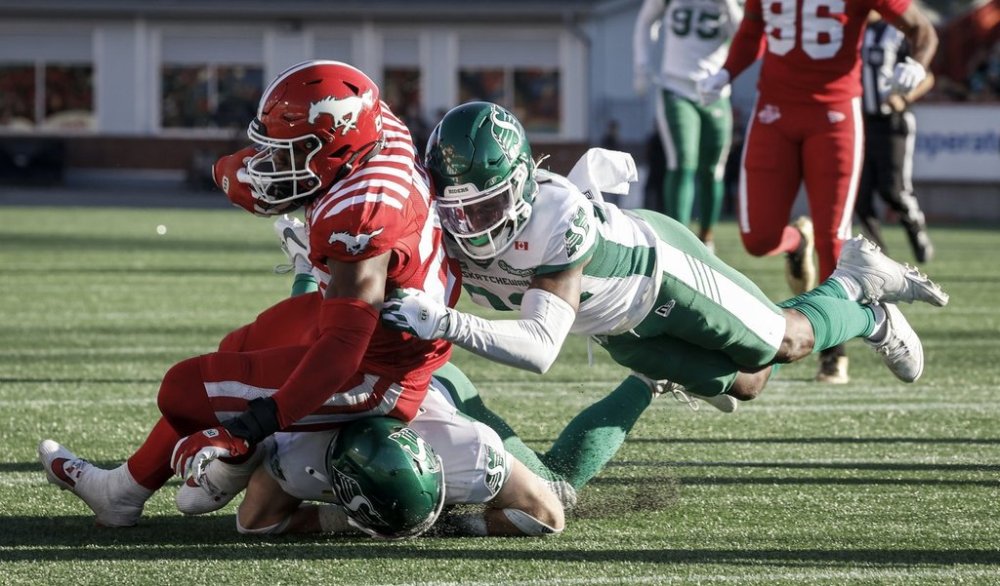 Calgary Stampeders seek to rein in Saskatchewan Roughriders’ hot ...