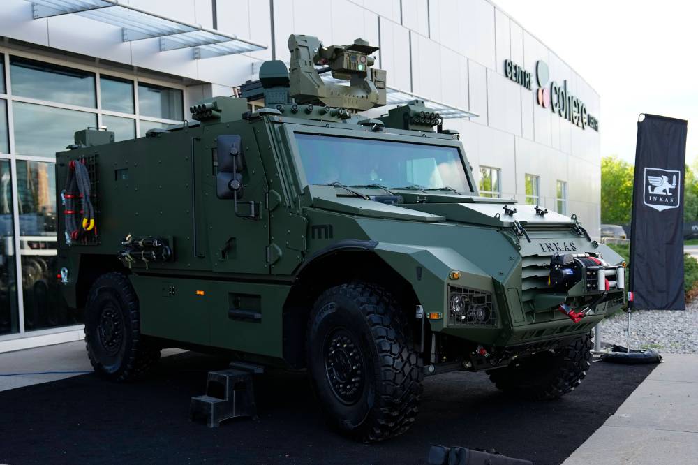 Toronto-based armoured vehicle maker INKAS expands production – Brandon Sun