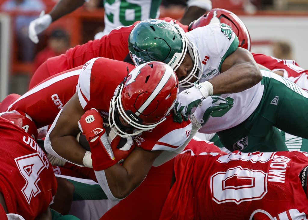 Roughriders fend off Stampeders’ comeback and stiff wind at McMahon for ...